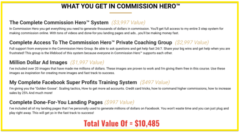 Robby Blanchard's Commission Hero Review - Online Benjamins
